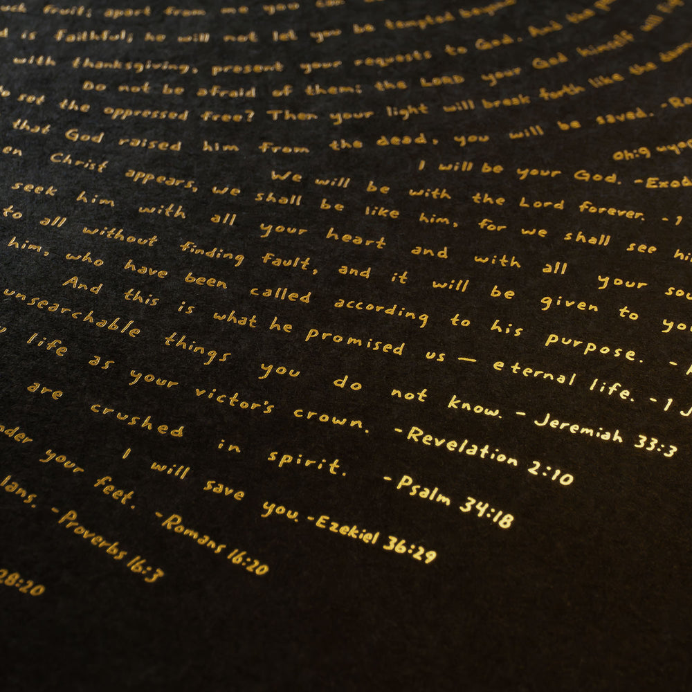 Promises of God | Scripture Art Print