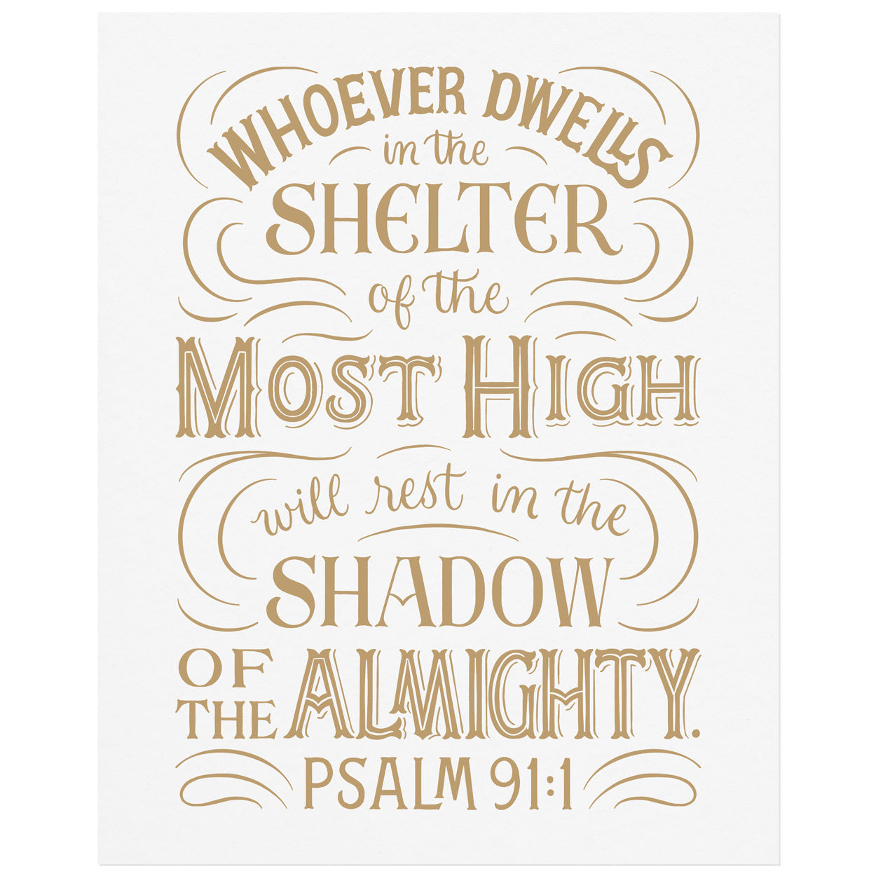 Shelter of the Most High - Psalm 91:1