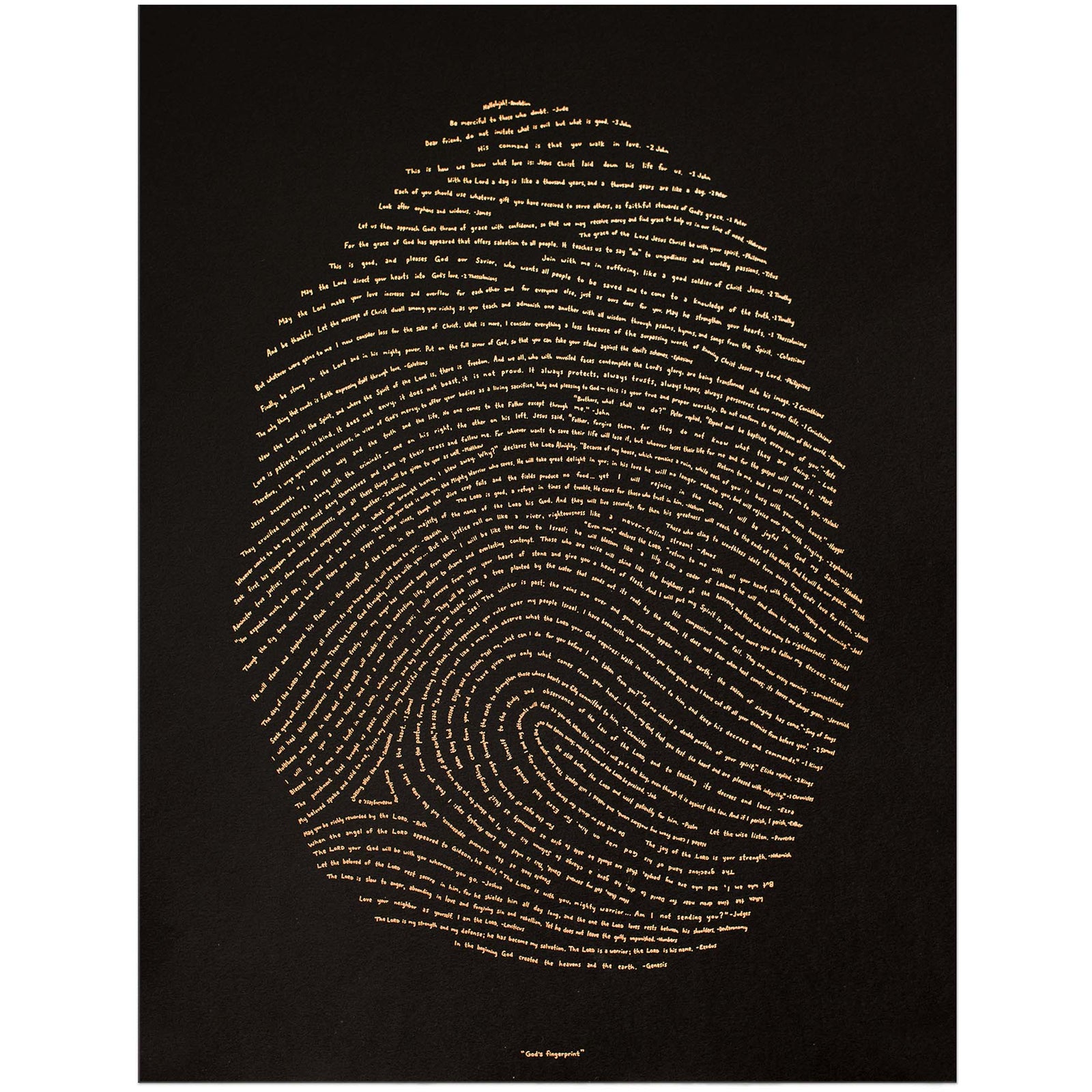 GOD'S FINGERPRINT® - Art Print Collection