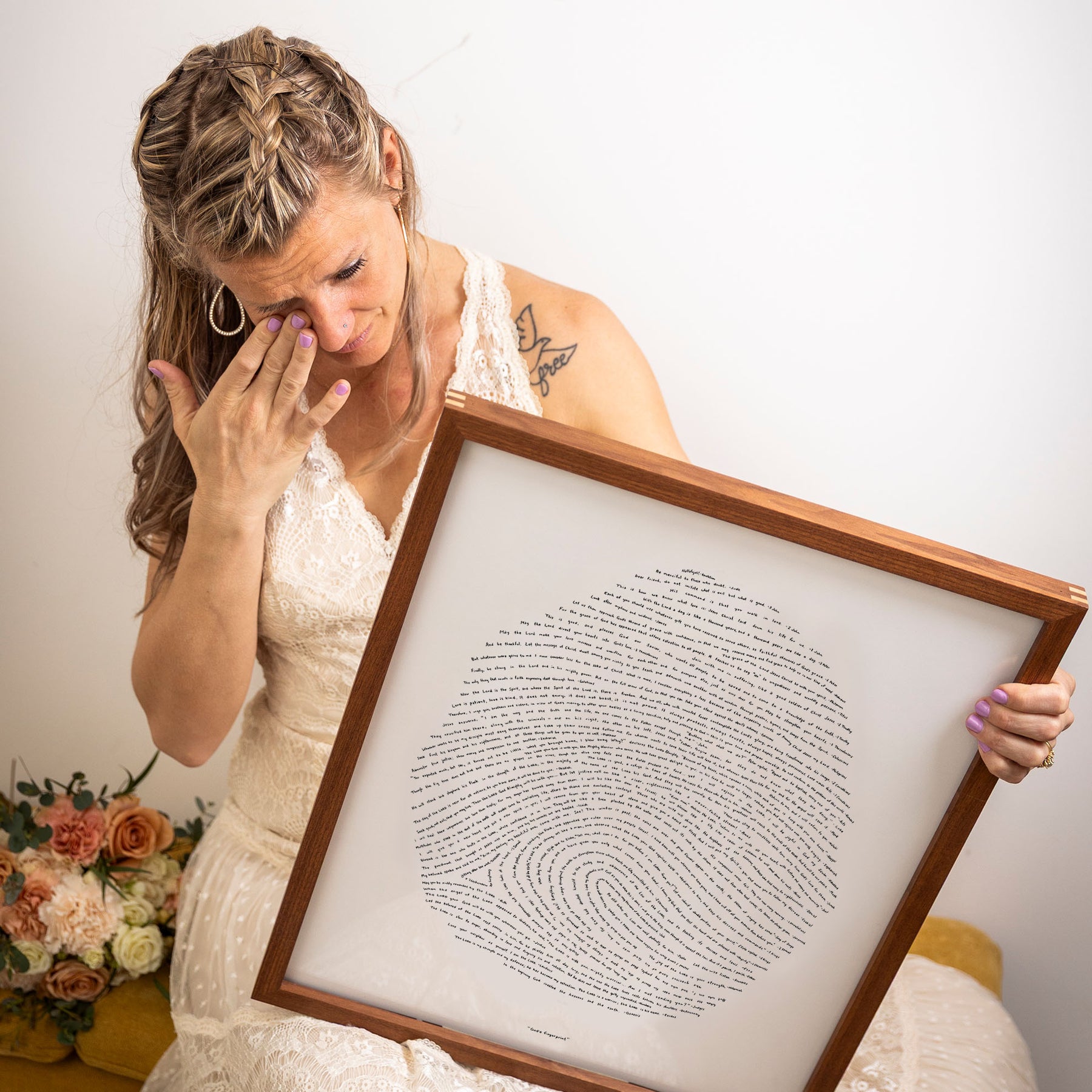 God's Fingerprint - Classic | Scripture Art Print